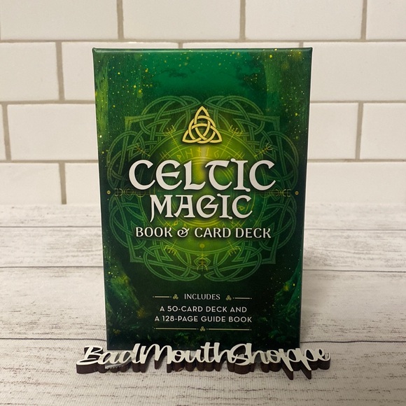 Games | Celtic Magic Book And Tarot Card Deck Box Set | Poshmark